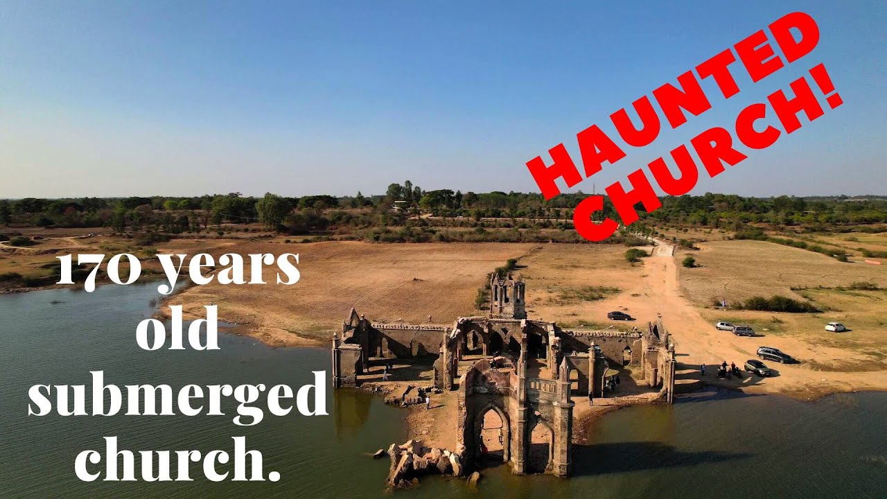 Stunning Drone Shots of Shetty Halli Church - A Hidden Gem in Karnataka ...