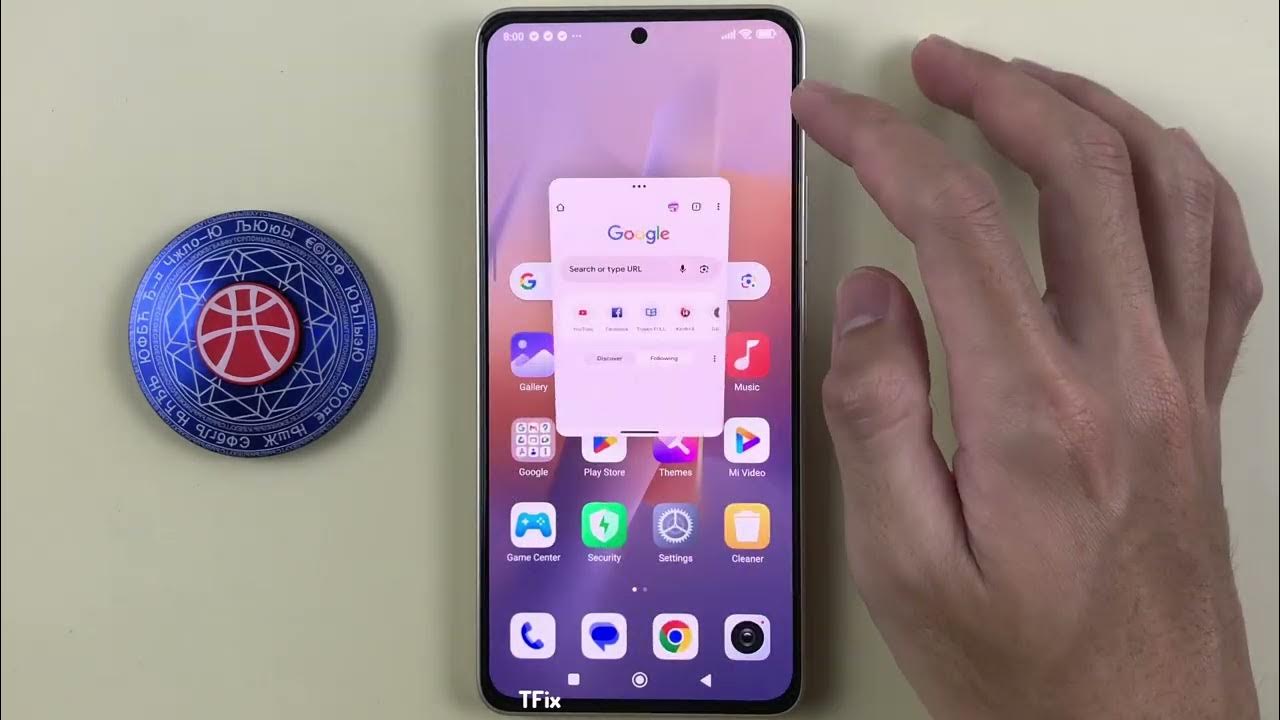 Floating windows, Sidebar, Video toolbox on Xiaomi Redmi Note 13 Android 14 - YouTube