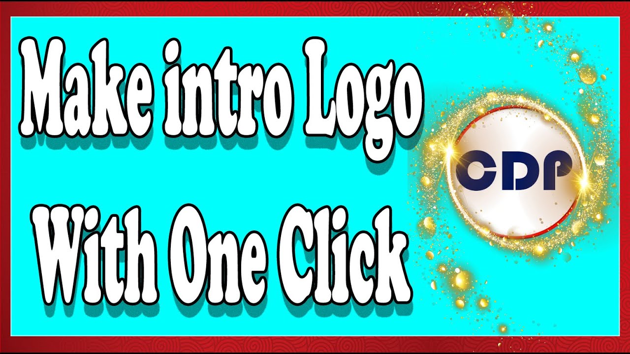 How to Make Logo Intros With One Click in 2023 - YouTube