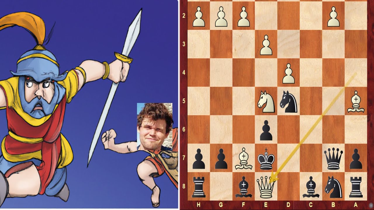 Chess Strategy Lesson - Magnus shows how to conduct a king Hunt - YouTube