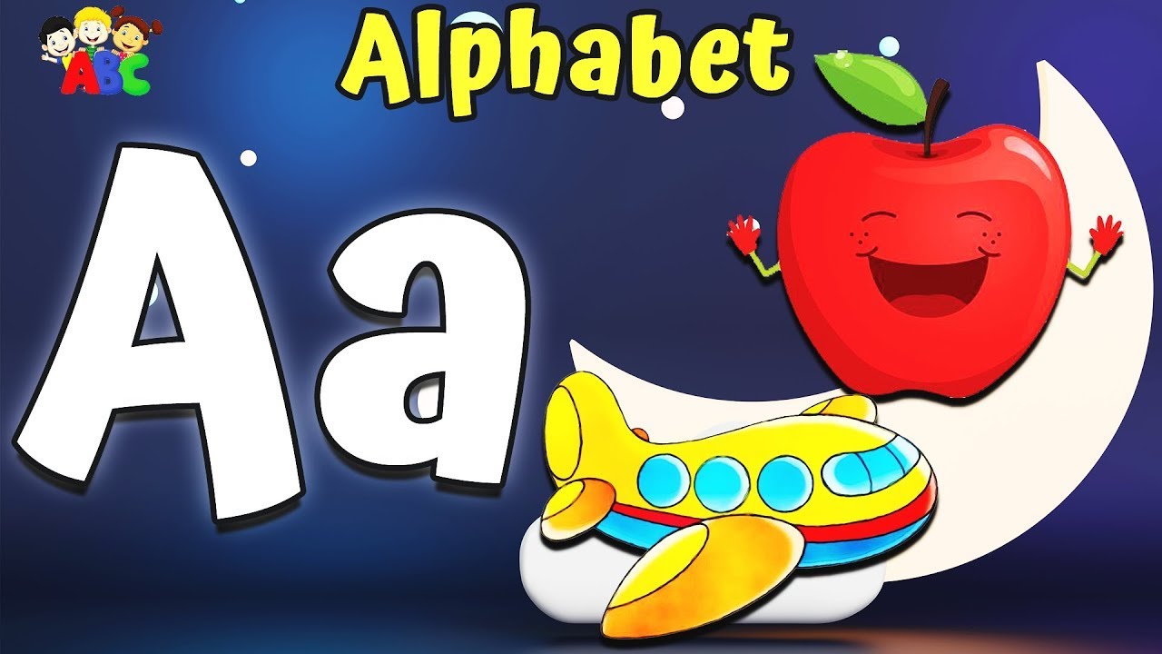 ALPHABET LEARNING VIDEO For Toddlers | abcdefghijklmnopqrstuvwxyz ...