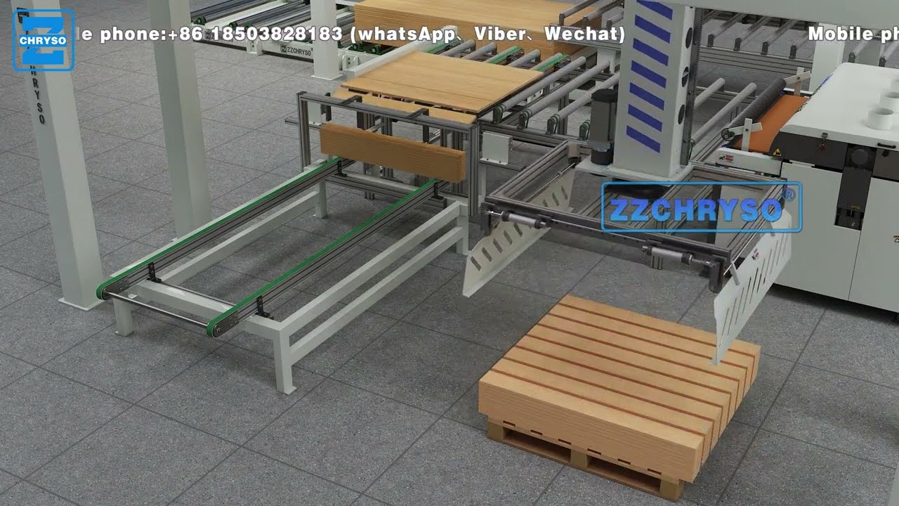 Multiple Blades Rip Saw Machine For Heavy Duty Wood Board Panel Planks ...