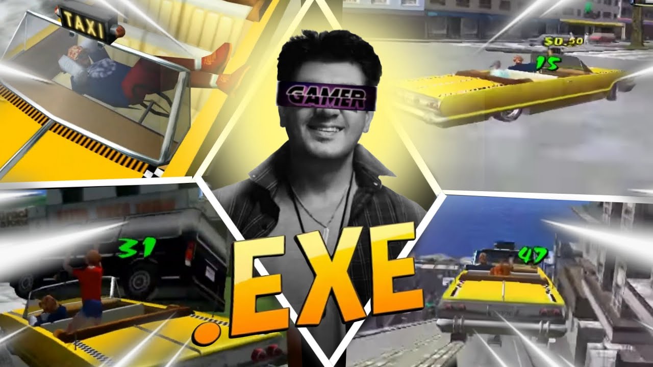 CRAZY TAXI.EXE!! - YouTube