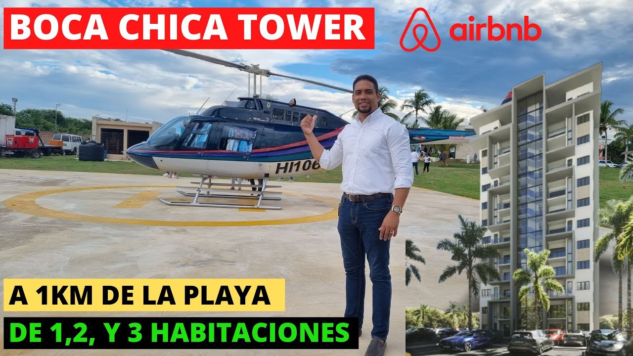 TORRES DE APARTAMENTOS PARA INVERSION Y FAMILIAR EN BOCA CHICA A PASOS ...