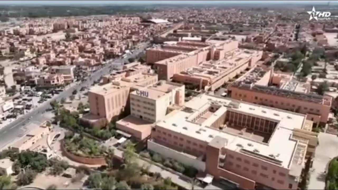 La visite de Sa Majesté le Roi Mohammed VI au CHU de Marrakech - YouTube