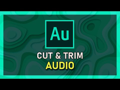 Adobe Audition - How To Cut & Trim Audio