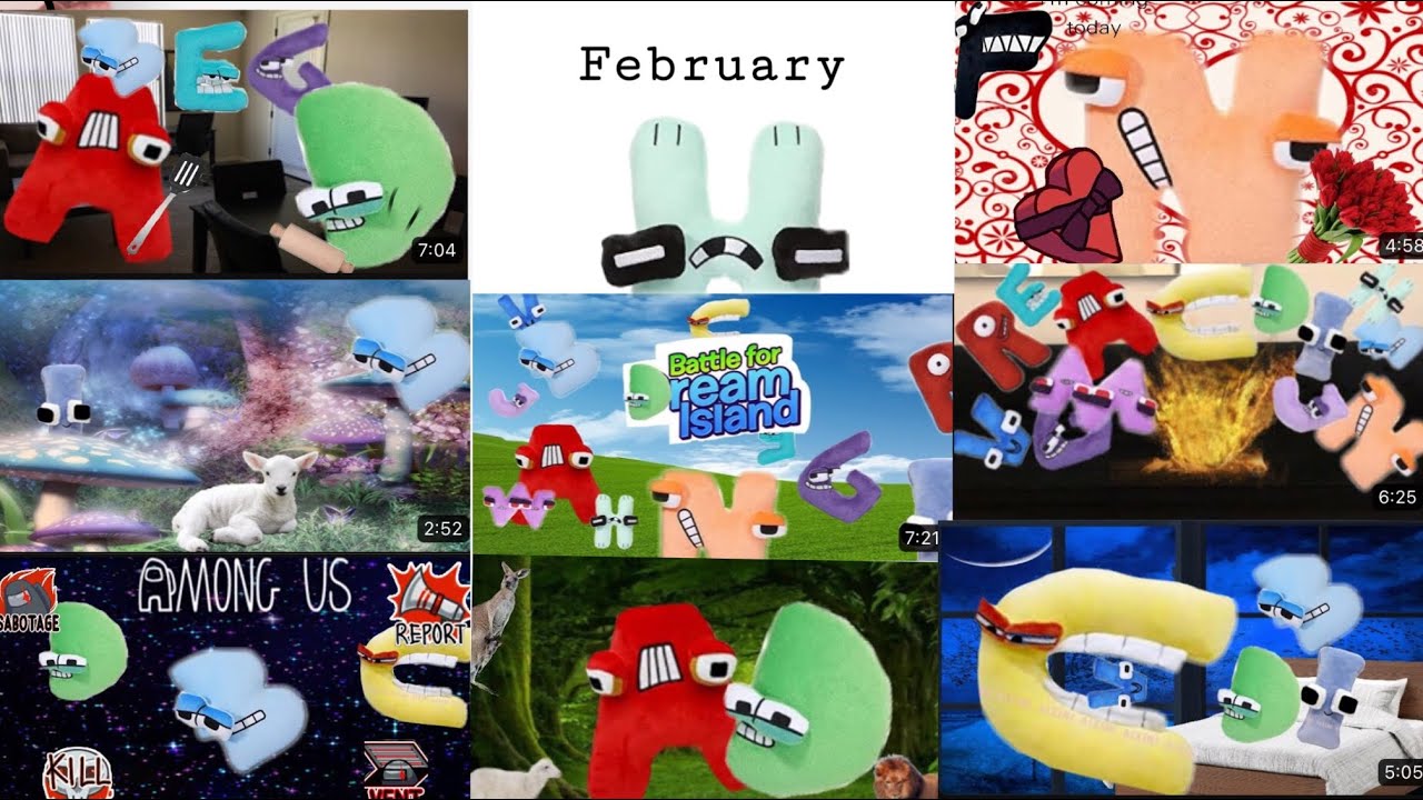(Alphabet lore) February rewind - YouTube