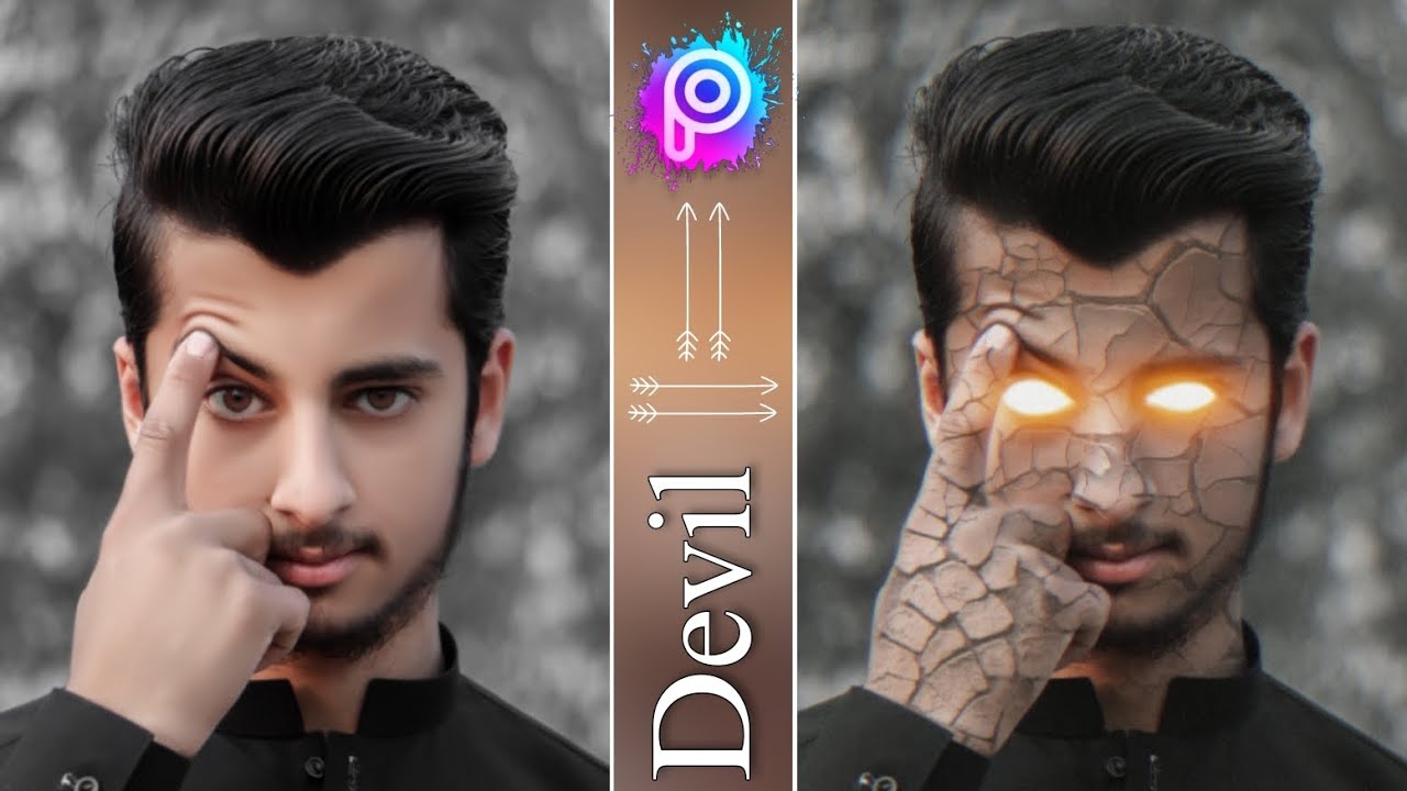 Devil realistic photoediting || Devil realistic photoediting tutorial ...