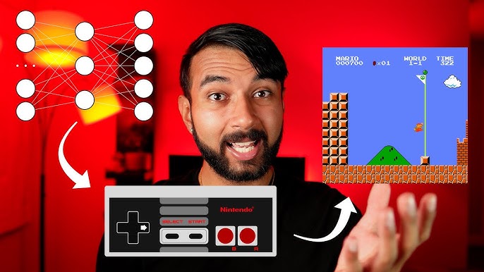 Using Reinforcement Learning To Play Super Mario Bros On