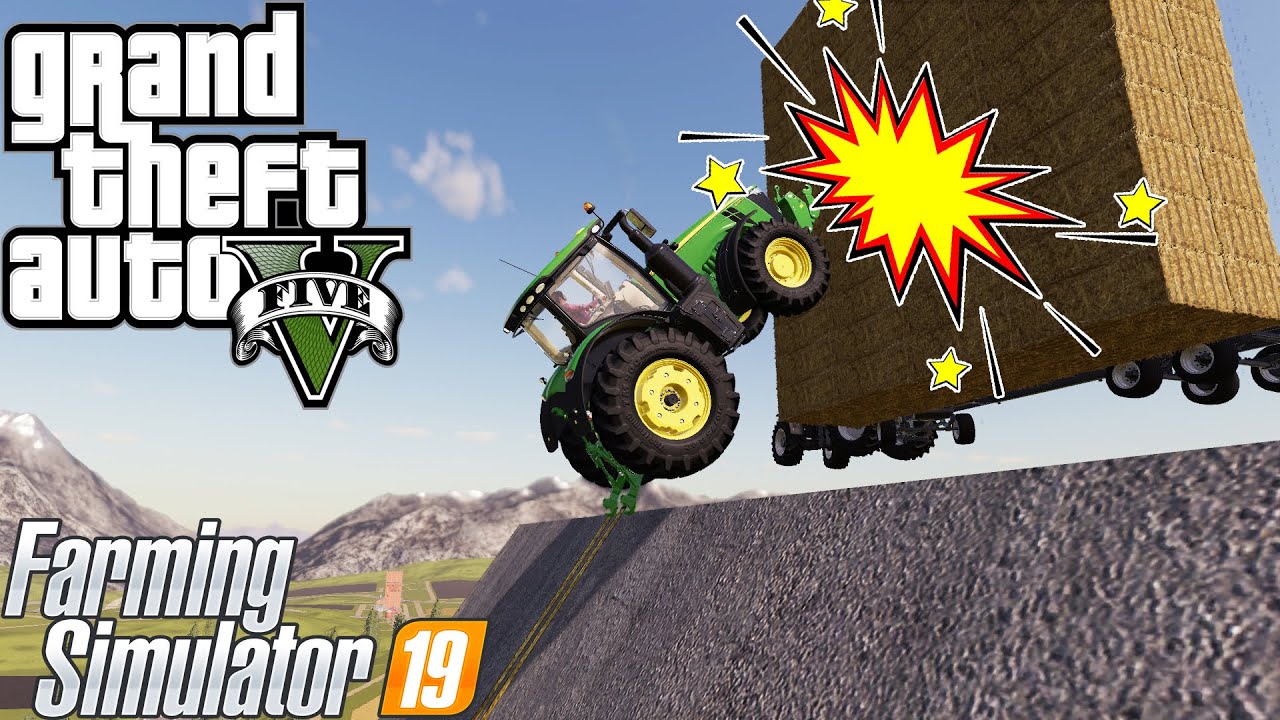 Farming Simulator 19 : GTA EFFECT TRAILER !!! & PLAYING LIKE GTA - YouTube