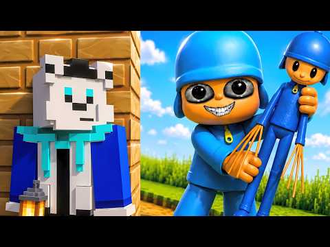 SOBREVIVO A POCOYO DE HORROR EN MINECRAFT