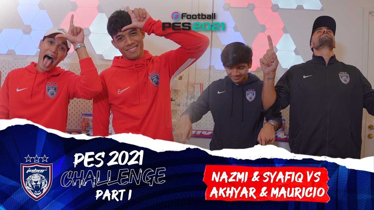 PES 2021 CHALLENGE 🎮 | Nazmi Faiz & Syafiq Ahmad v Akhyar Rashid ...