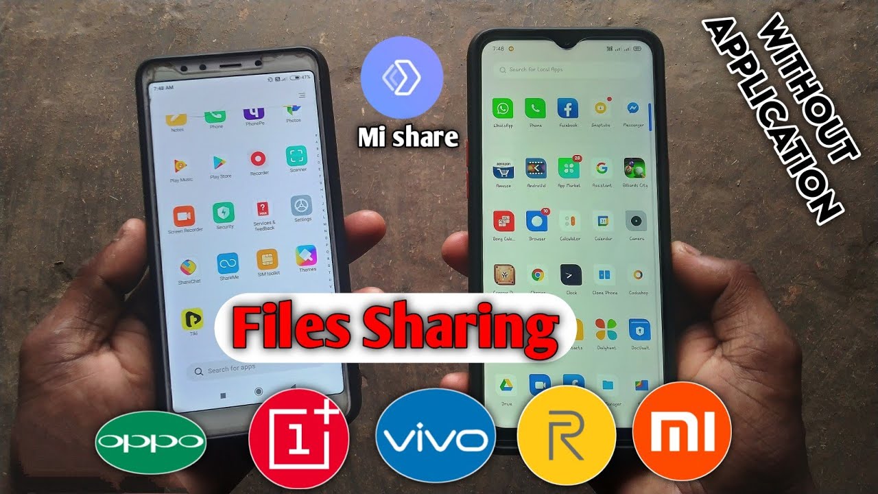 Redmi Phone Se Vivo,Oppo,Realme File Transfer Without Any Apps/mi share ...