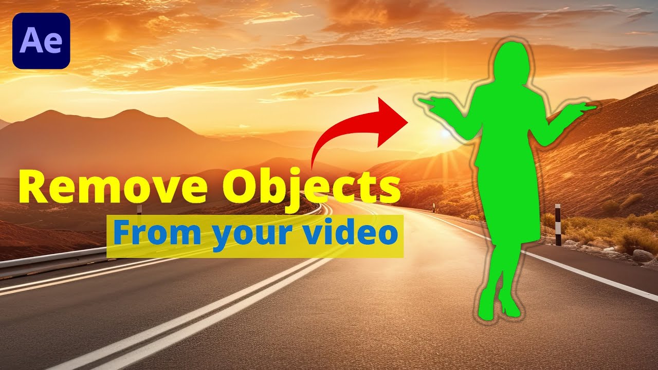 Remove Any Object in After Effects | Content-Aware Fill | Tamil ...