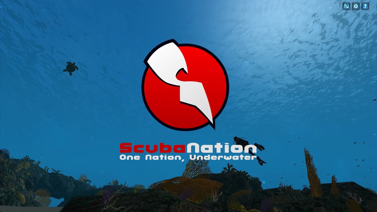 ScubaNation air tank in Infinite Scuba video game - YouTube