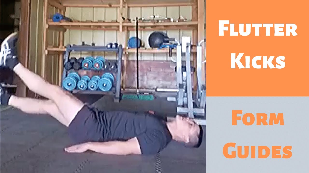 How To Do Flutter Kick/Scissor Kick (Core 5) - YouTube