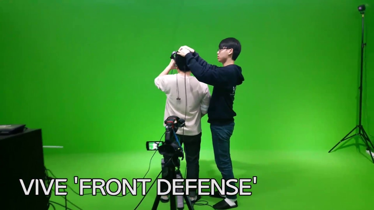 [VIVE VR] FRONT DEFENSE (부산 VRAR융봅합센터) - YouTube