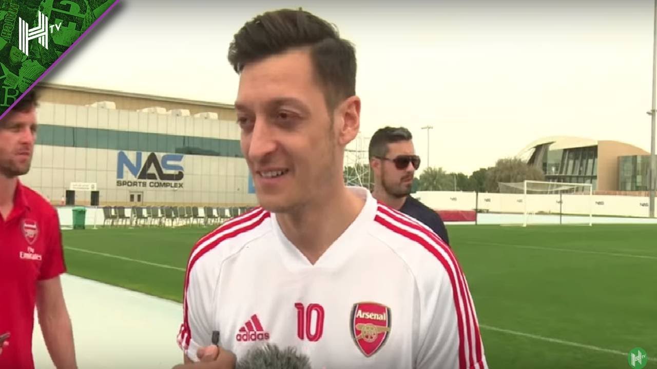 "Happier under Arteta" | Mesut Ozil and Arsenal stars interviewed in ...