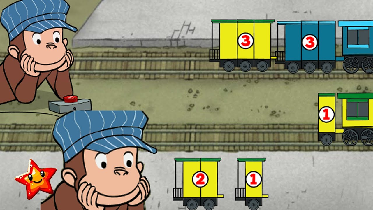 Curious Geroge Games Episodes 96 Train Station - YouTube