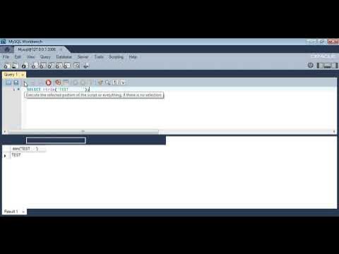 MySQL RTRIM right trim function to remove spaces from the right side of a value - YouTube