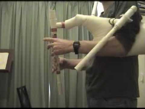 My Homemade Smallpipes / Bagpipes - YouTube