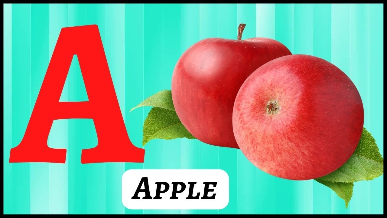 A for apple, B for Ball, English Alphabets, ABC writing छोटे बच्चों की ...