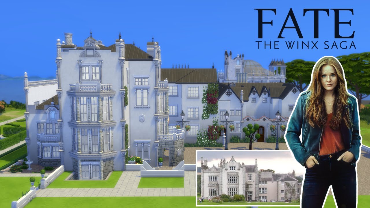 Alfea - Fate The Winx Saga | The Sims 4 Construção (Speed Build) - YouTube