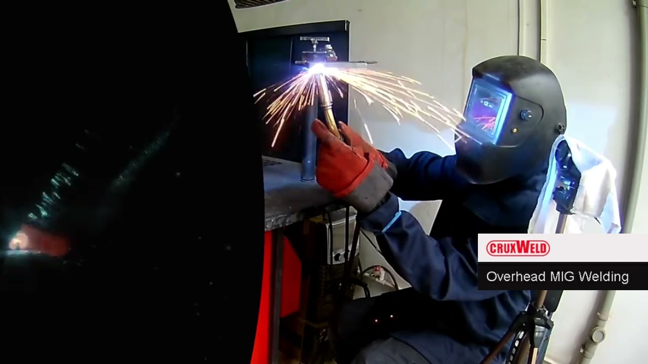 Overhead MIG Welding Techniques - YouTube