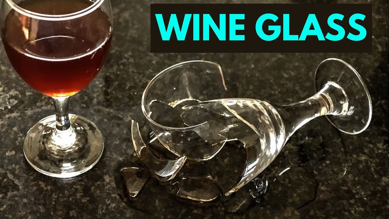 Broken Glass Sound Effect (wine glass) - YouTube