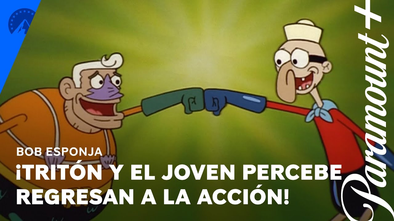Tritón y el joven Percebe DERROTAN A BOB Y A PATRICIO 🤜🏻💥🤛🏻 l Bob ...