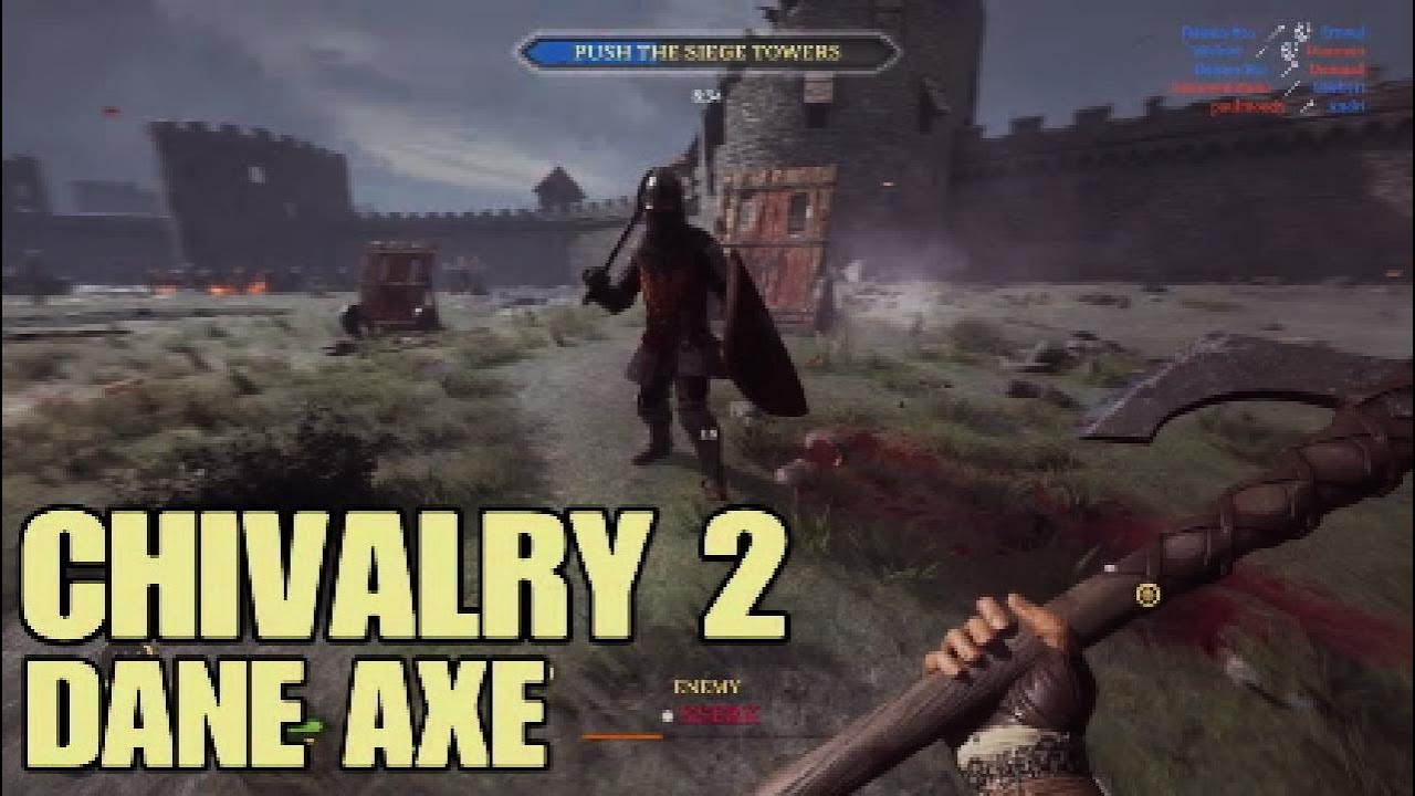 CHIVALRY 2 - DANE AXE GAMEPLAY - YouTube