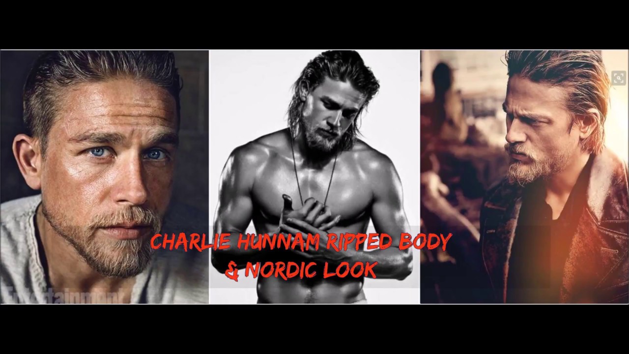 CHARLIE HUNNAM RIPPED BODY & NORDIC LOOK - YouTube