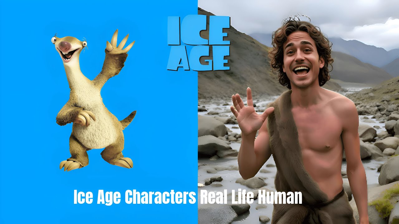 What If Ice Age Characters Were Real Humans Part 1 5 Youtube 5234