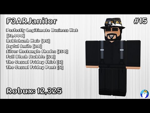 15 Perfectly Legitimate Business Hat Roblox Outfits [Part #2] - YouTube