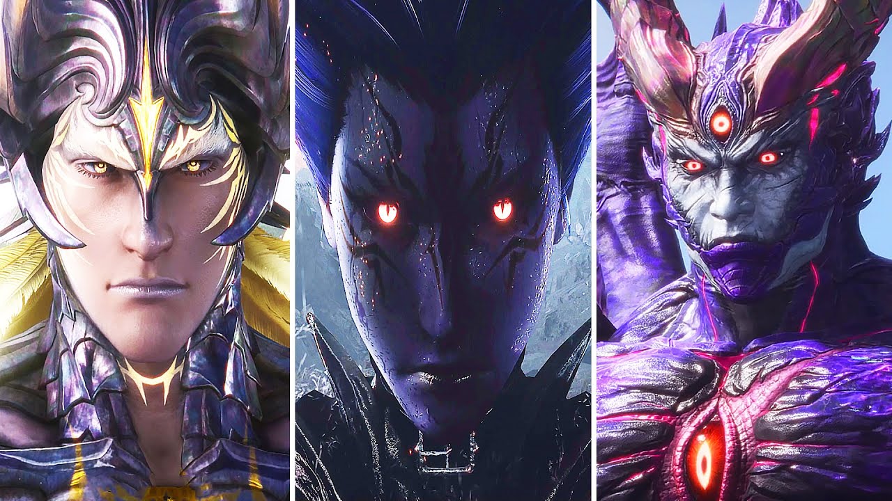 All Characters Superhuman Transformation Scenes (Devil, Azazel, Angel ...