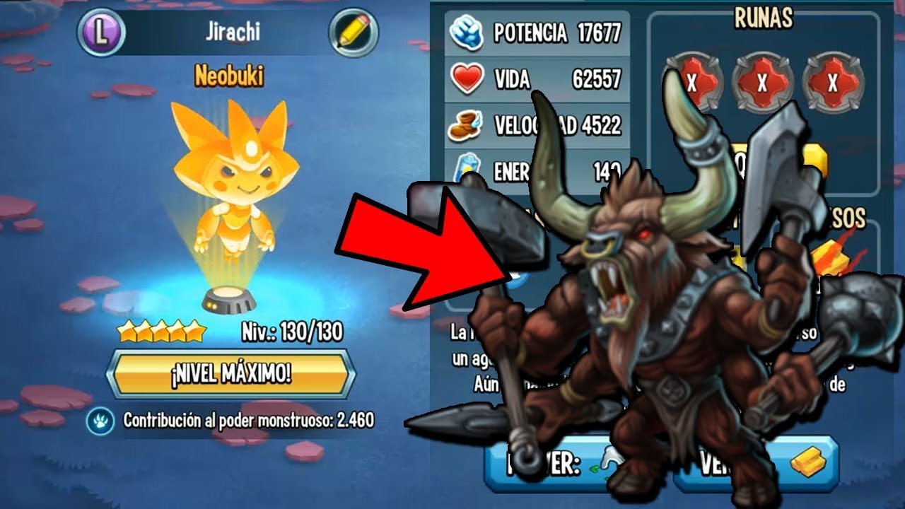 NEOBUKI AL 130 O BUROTGOR AL 130 ?? - Monster Legends - YouTube