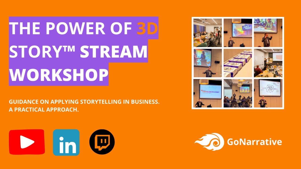 Go Narrative Live: The Power of 3D Story™ interactive - YouTube