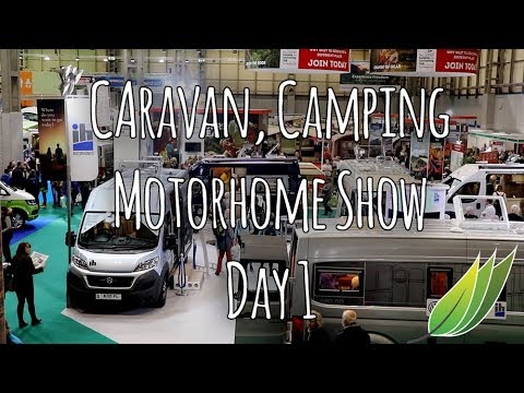 2018 NEC Caravan, Camping & Motorhome show Day 1 - YouTube
