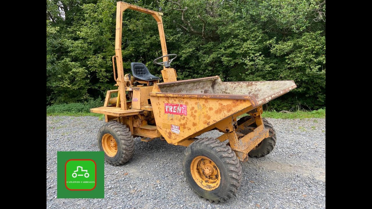 LISTER 4X4 2 Ton DUMPER KEY START ALL WORKS SOLD BY www ...