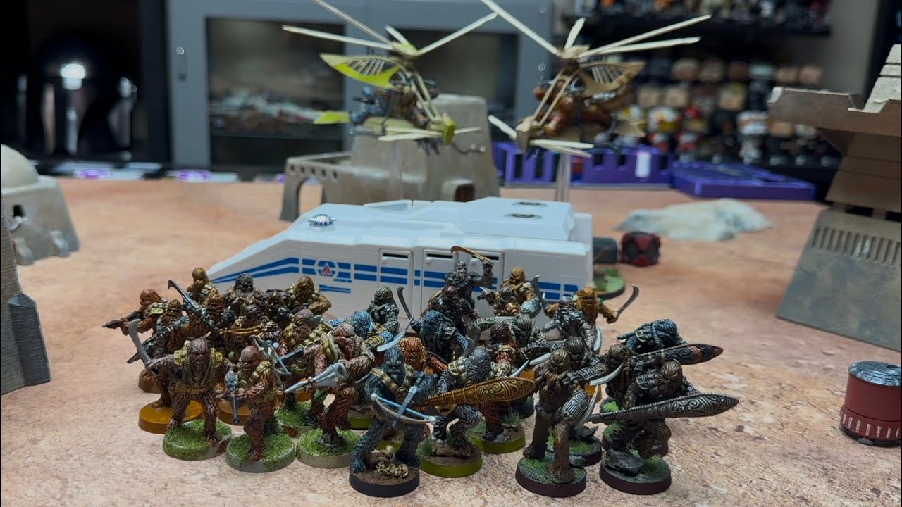 Star Wars Legion Season 2 Battle Report Episode 15: Wookie Defenders vs ...