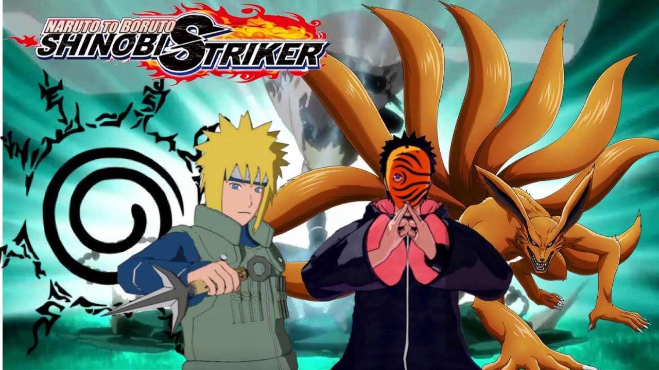 Custom Minato (Yellow Flash) vs Obito NARUTO TO BORUTO SHINOBI STRIKER ...