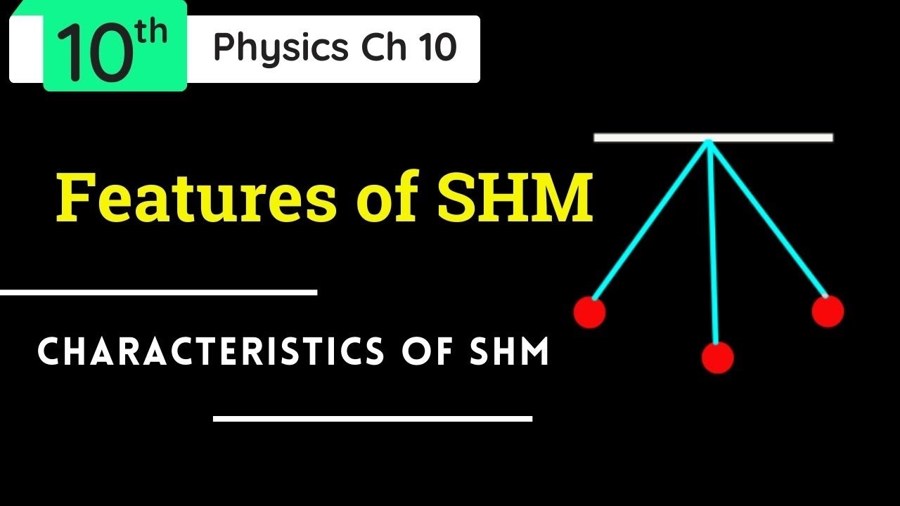Features of Simple Harmonic Motion Class 10 Physics | Characteristics ...