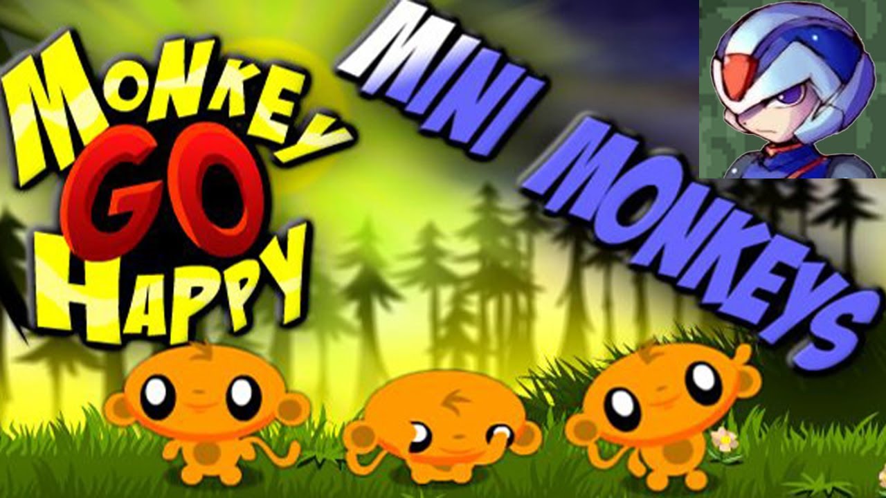 Flash Game Fridays - Monkey Go Happy Mini Monkeys Trilogy! - YouTube