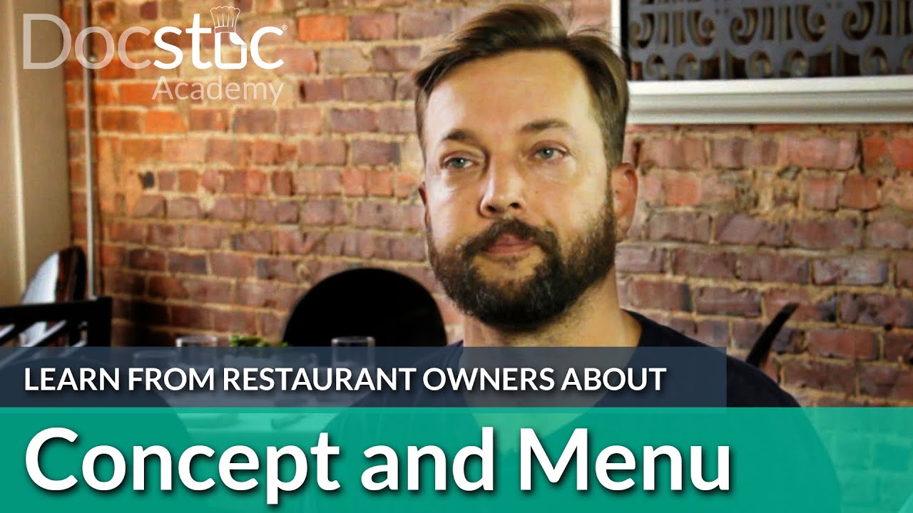 Restaurant Perspective: Concept and Menu - YouTube