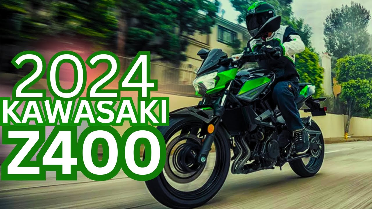 2024 Z400 KAWASAKI - REVELADA - YouTube