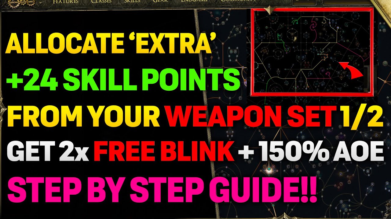 HOW & WHERE To Allocate ALL Your 24 Weapon Set Points! | 2x FREE Blink ...