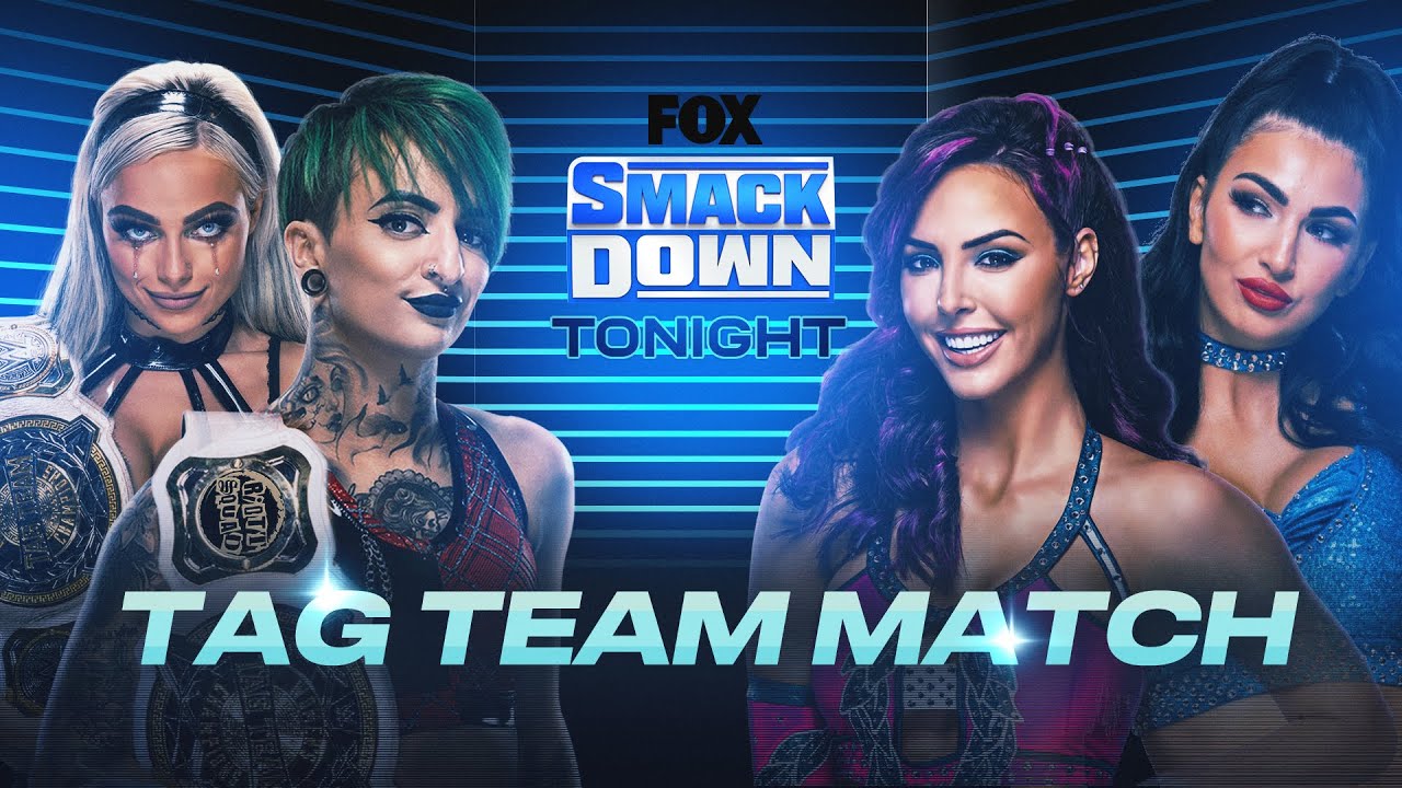 WWE 2K20 - Smackdown - The Riott Squad vs The IICONICS - YouTube