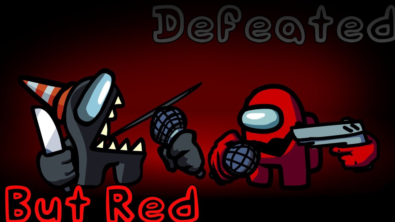 Defeated (Defeat V5) But Red Impostor Sings it - YouTube