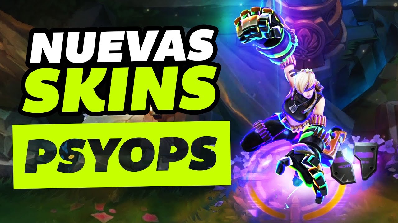 Nuevas Skins: PSYOPS + Ziggs Hextech | Teaser League of Legends - YouTube