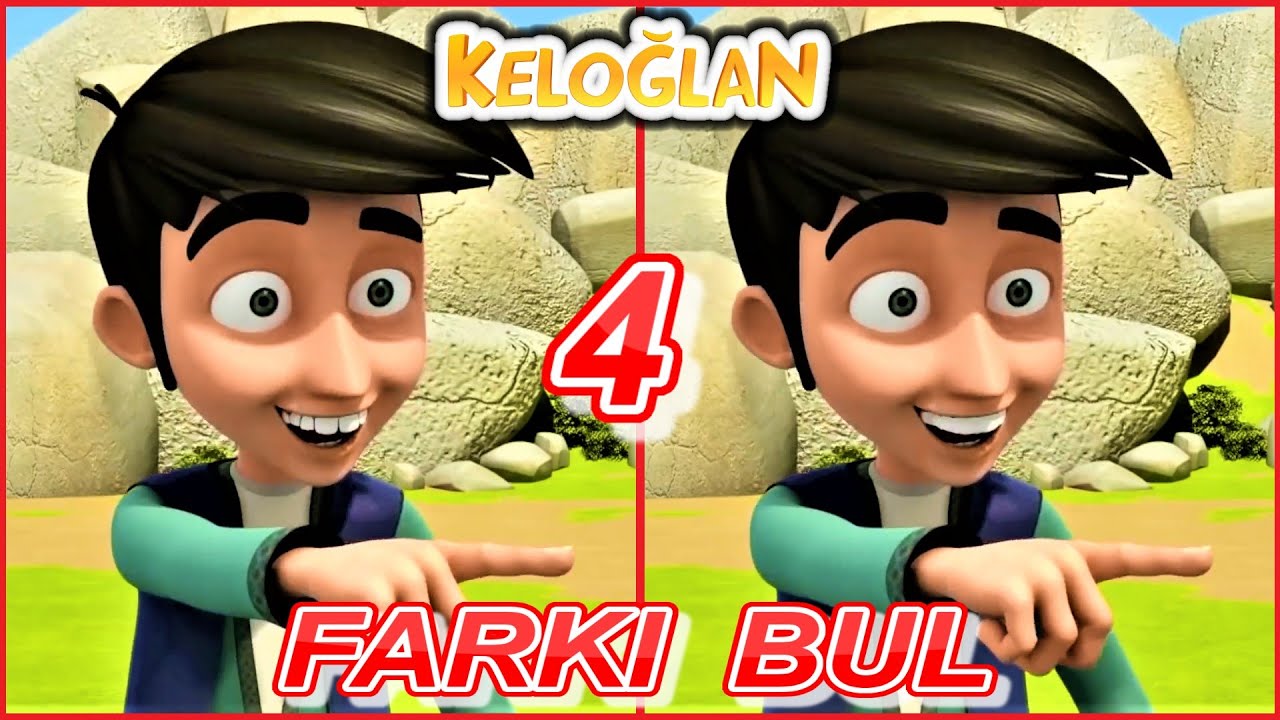 FARKI BUL - Keloğlan Masalları 4 / Fark Bulma Bulmaca Oyunu ( Oyuncak ...